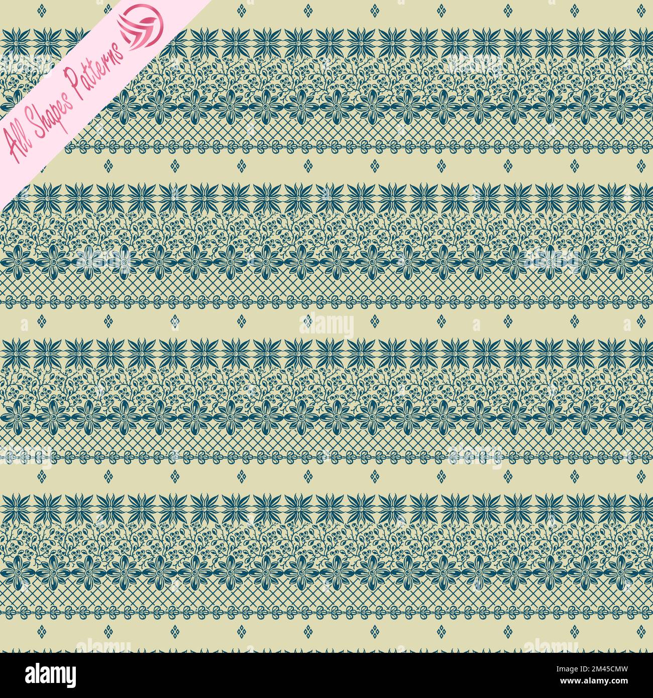 Digital And Textile Design Pattern Stock Photo - Alamy
