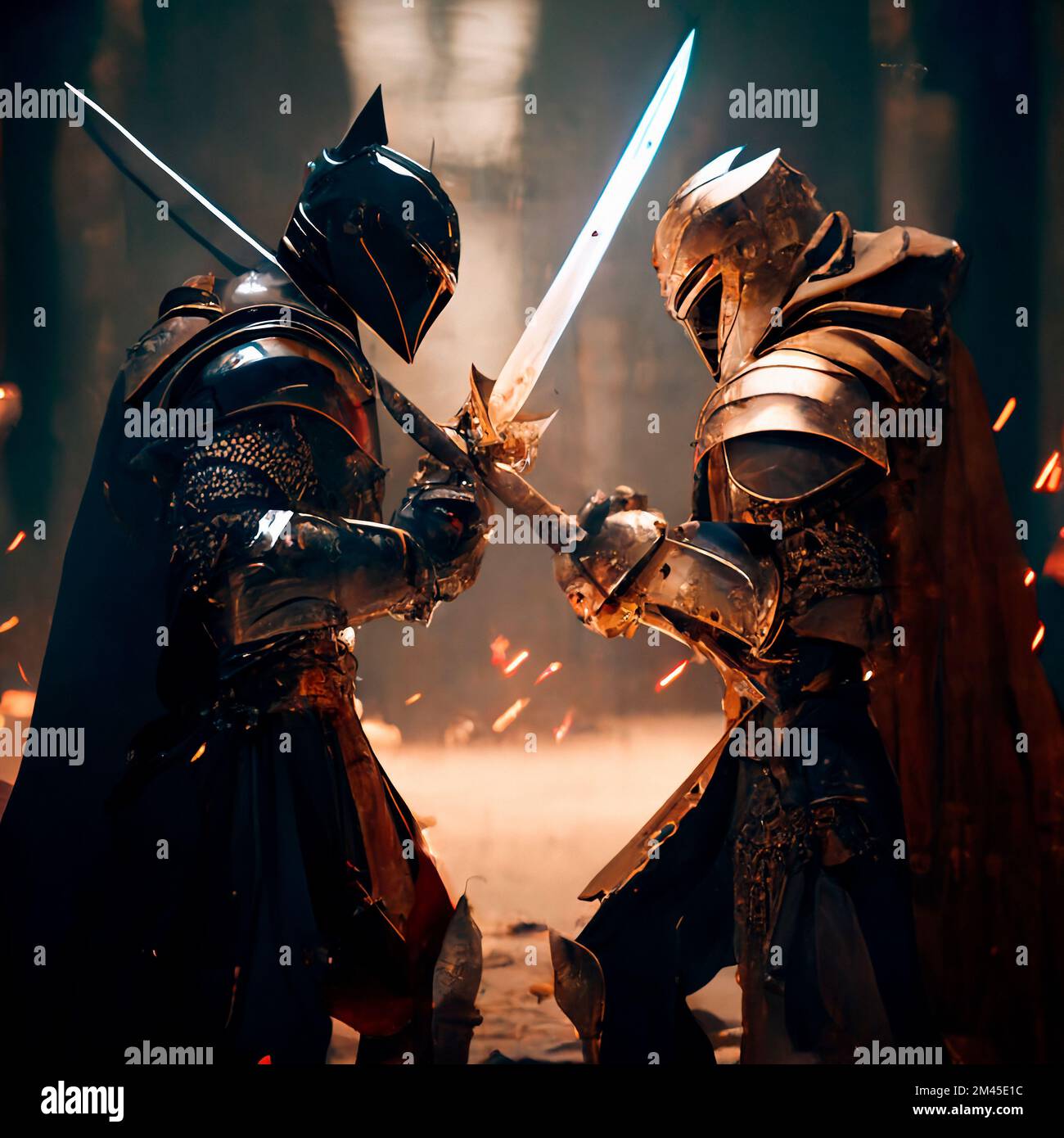 Epic fight hi-res stock photography and images - Alamy