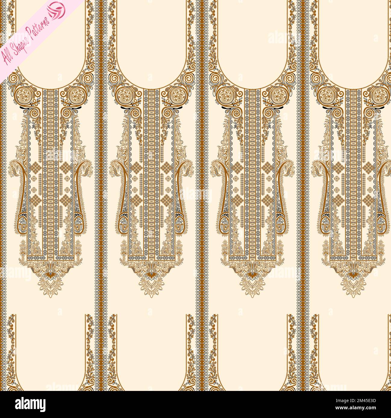 Digital And Textile Print Design Image Stock Photo - Alamy