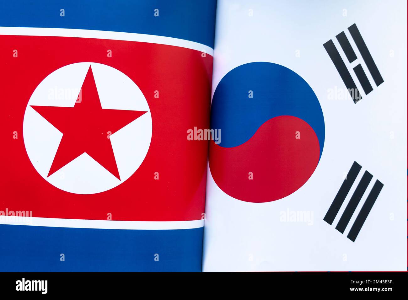 Korean conflict map hi-res stock photography and images - Alamy