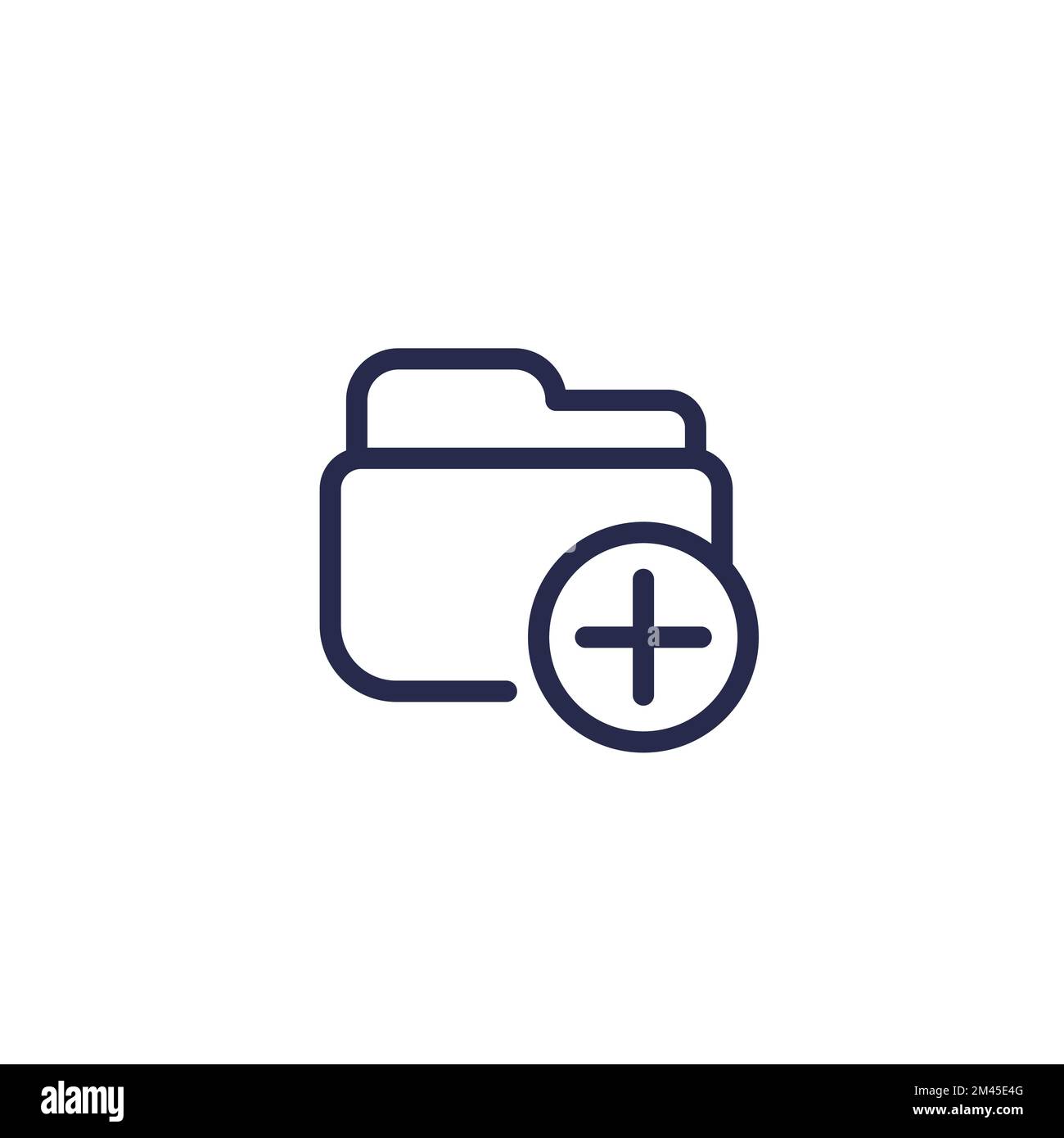 Create folder icon hi-res stock photography and images - Alamy