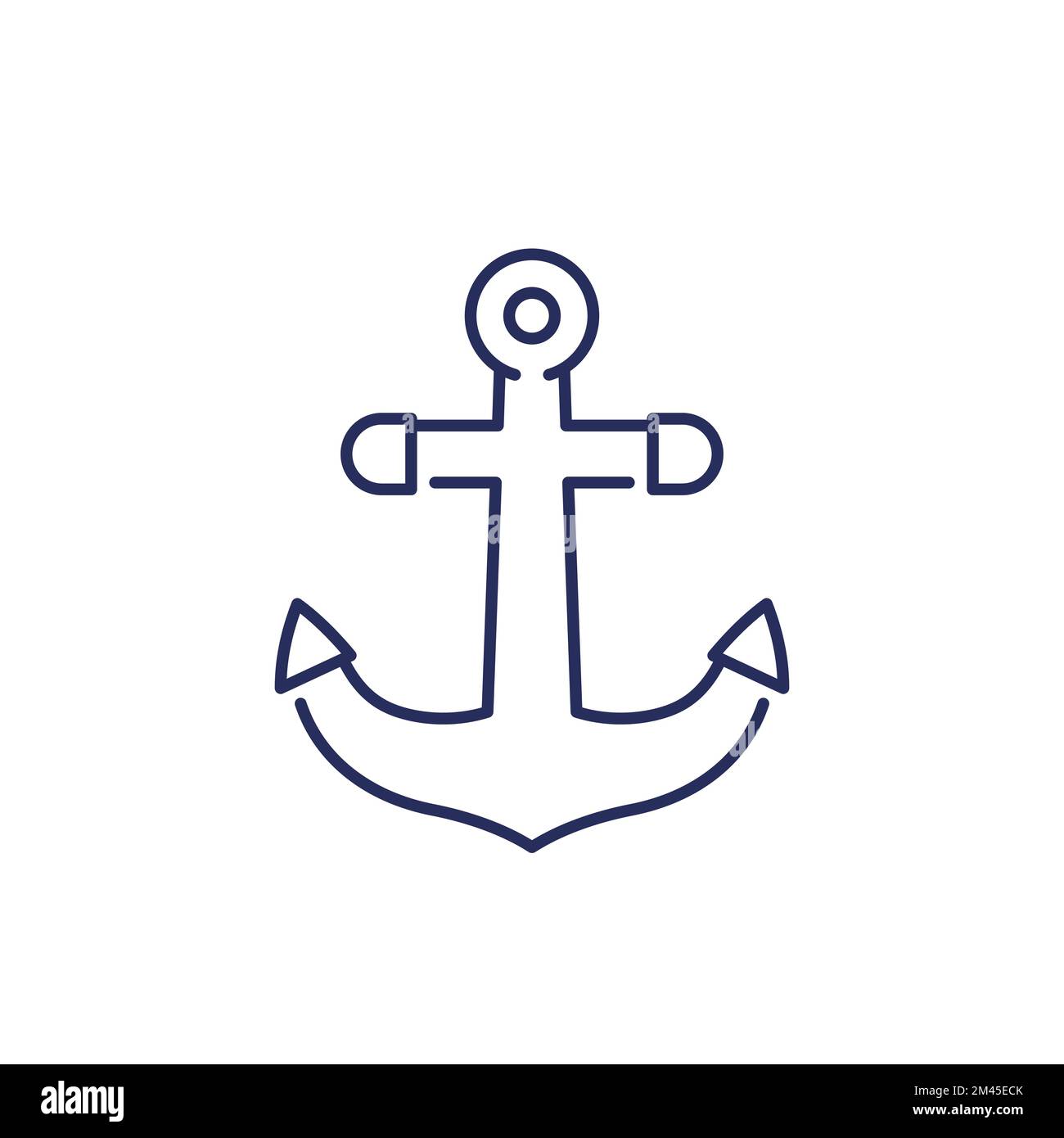 Maritime anchor Cut Out Stock Images & Pictures - Alamy