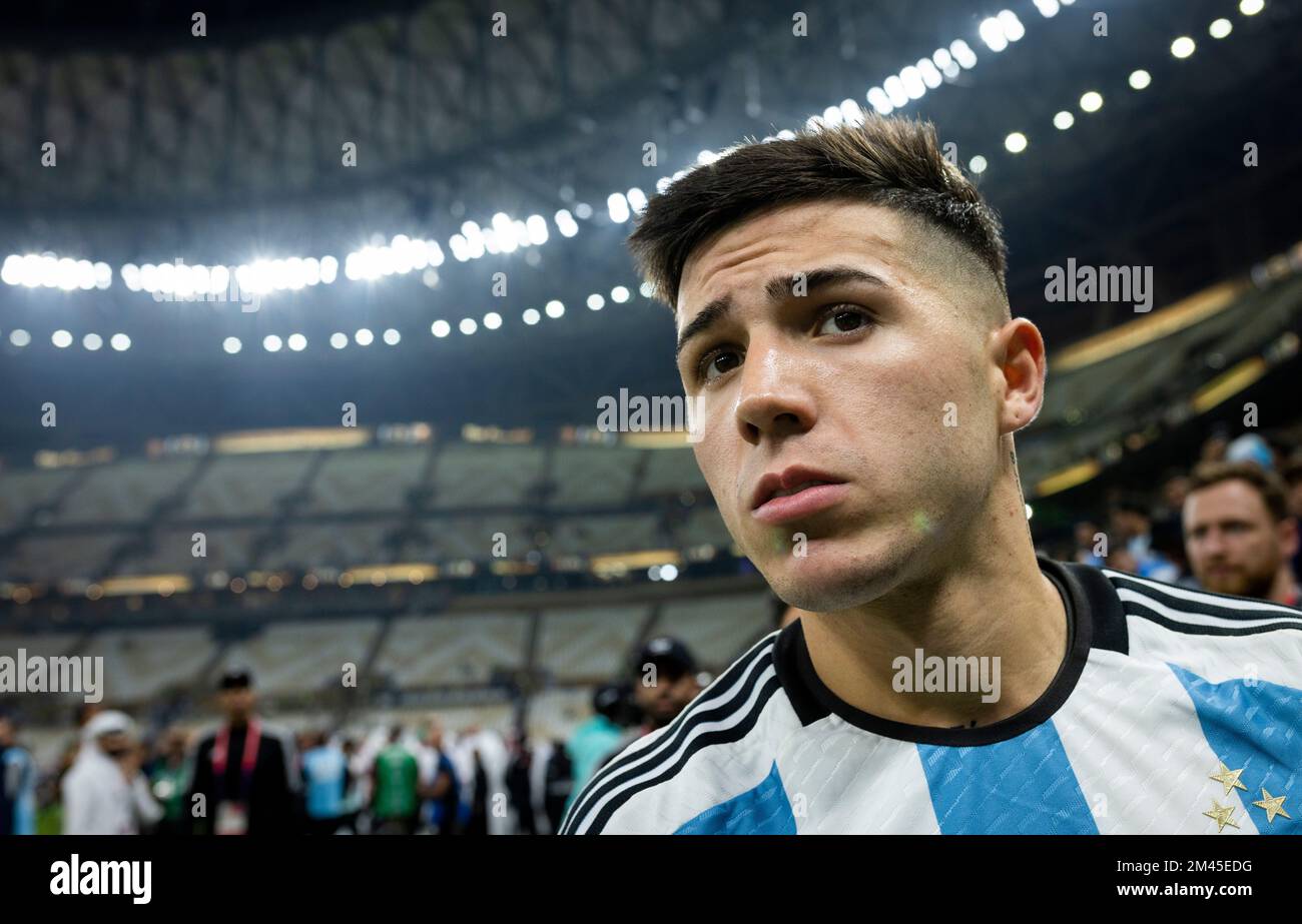 Doha, Qatar. 18th Dec, 2022. Enzo Fernandez (Arg) Argentina - France ...