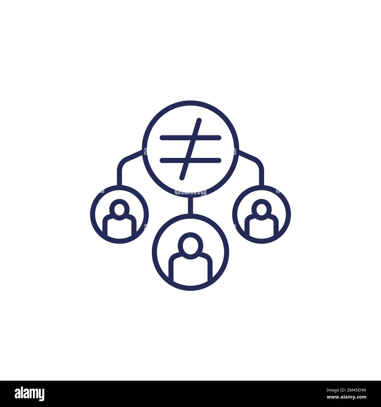 Social inequality rich poor Cut Out Stock Images & Pictures - Alamy