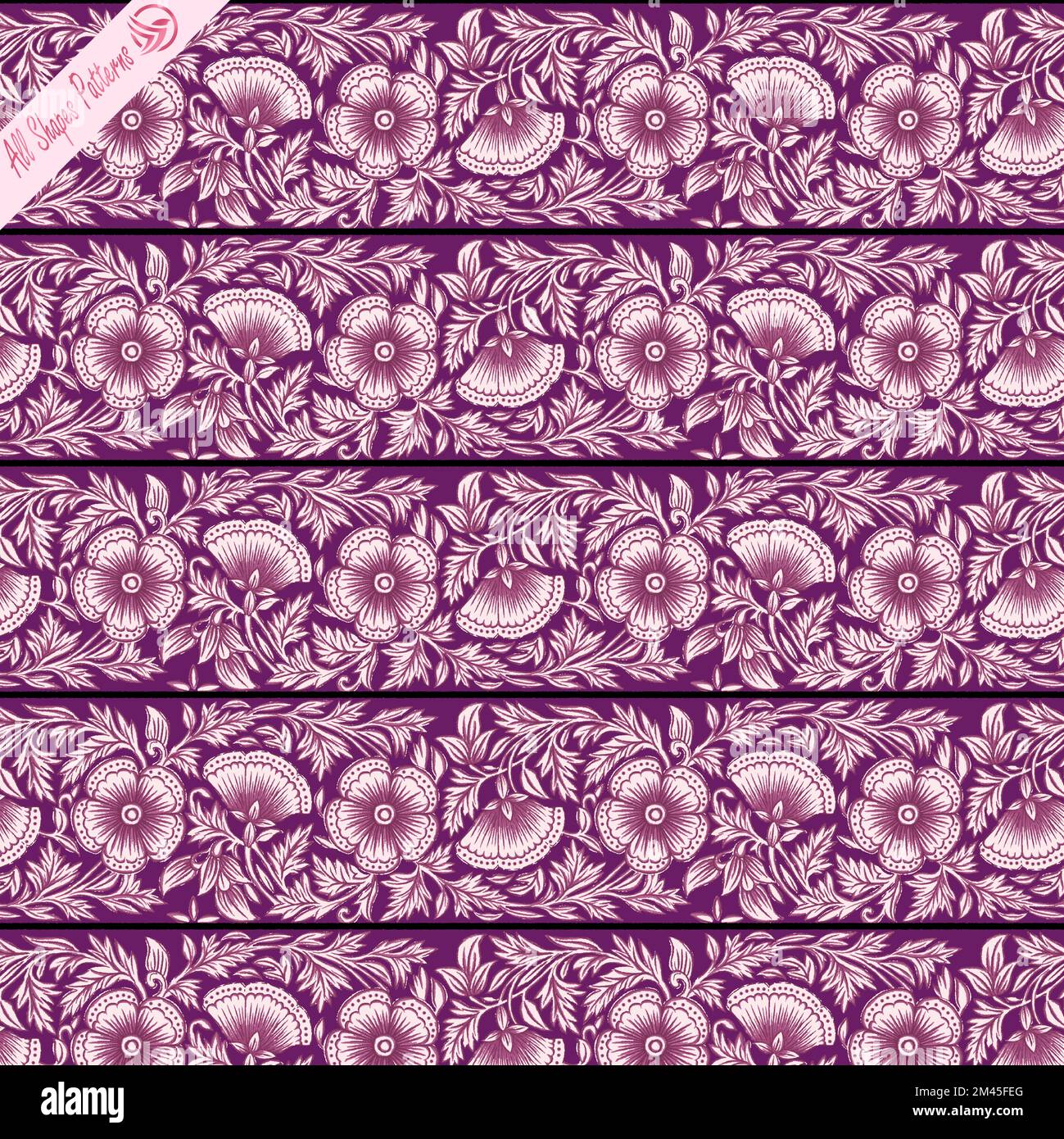 Digital And Textile Print Design Image Stock Photo - Alamy