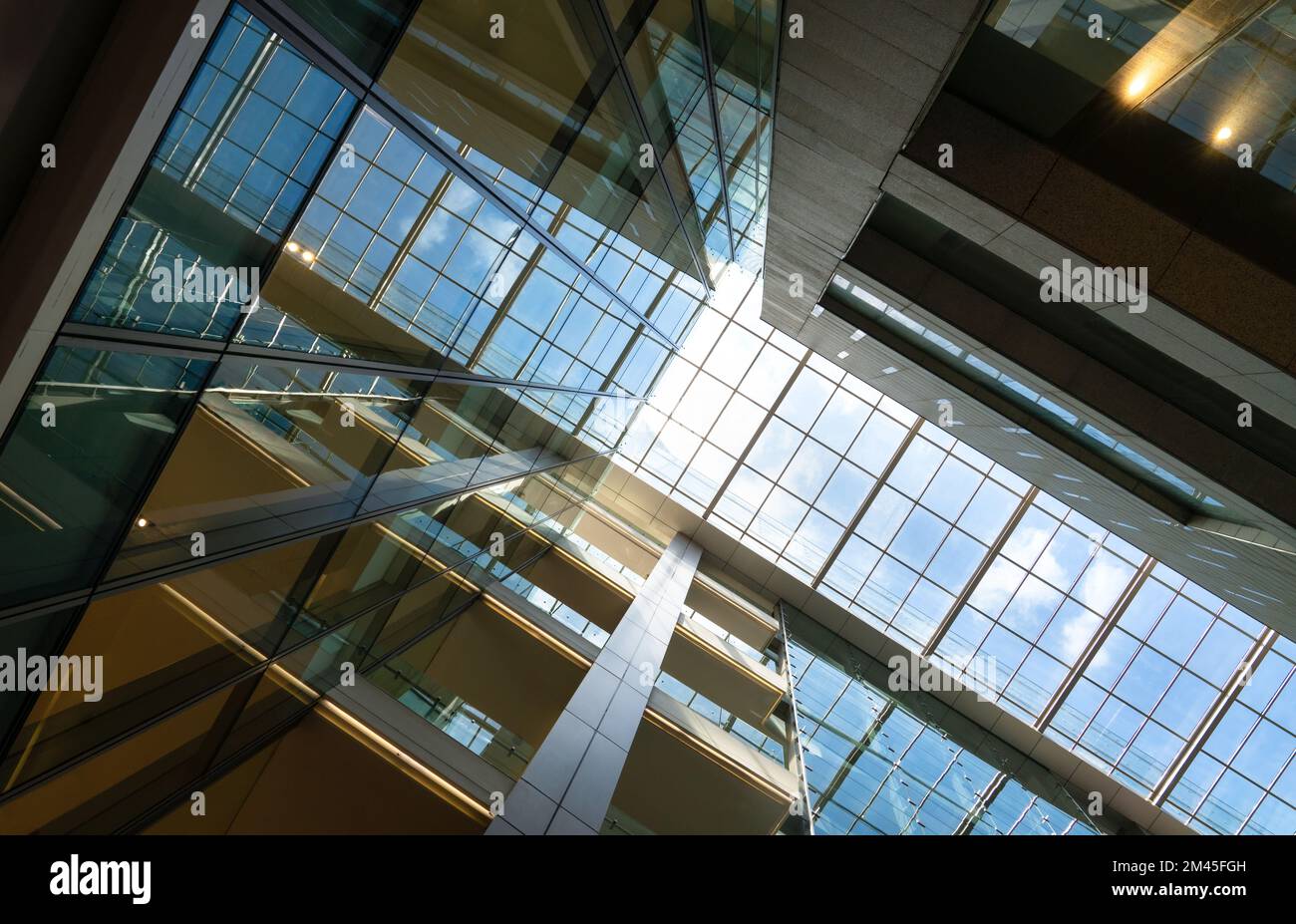 Architecture building commercial property contemporary interior design ...