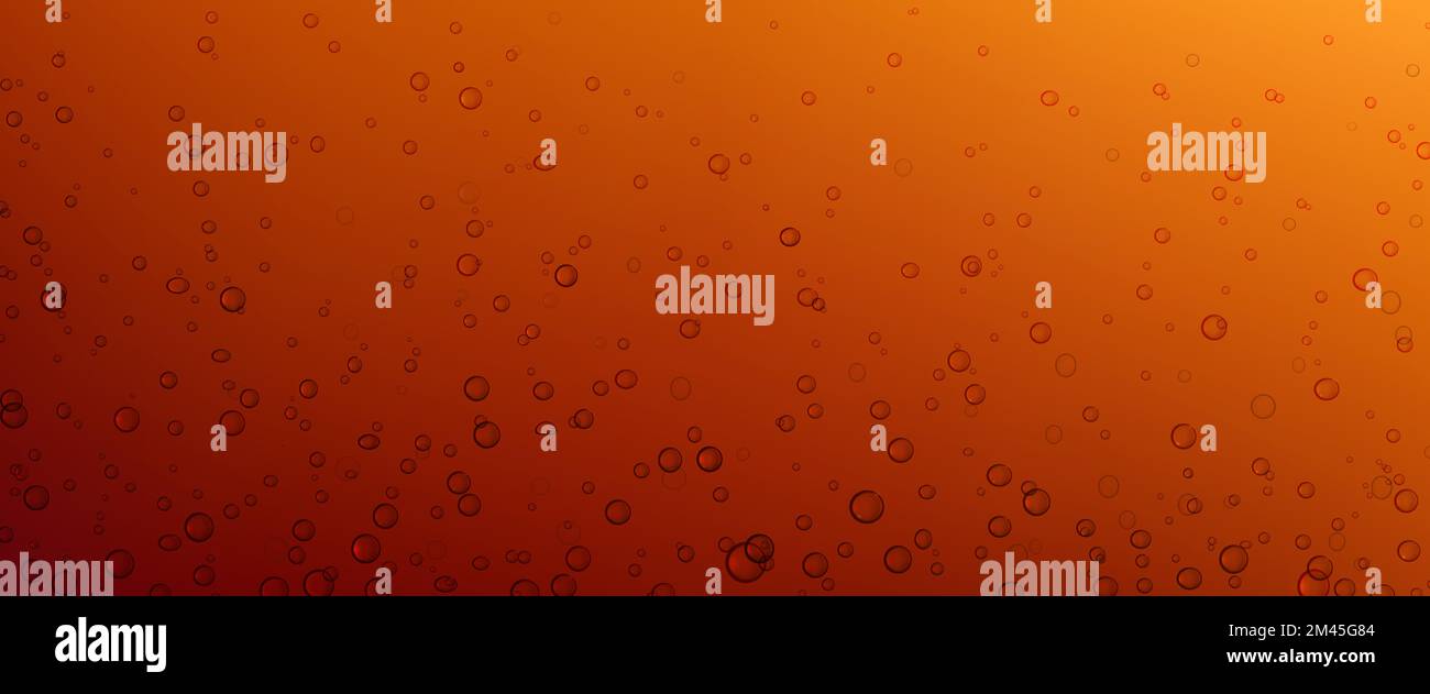 Air bubbles of cola, soda drink, beer or water texture abstract ...