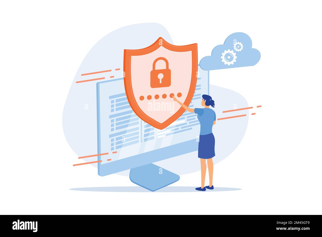 The Concept Of Protecting Computer Data For A Web Page Coding 7696