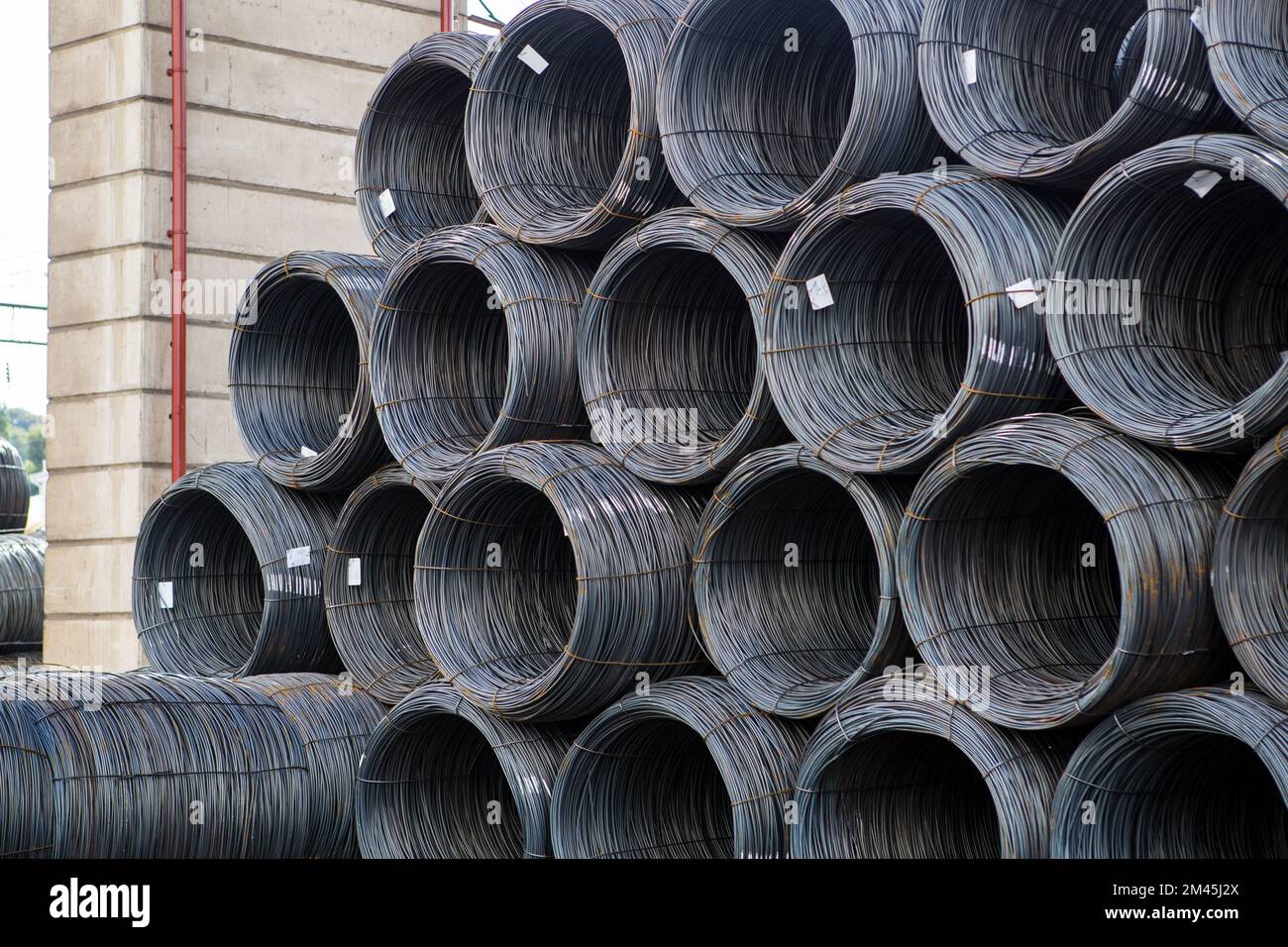 Odessa, Ukraine SIRCA 2018: Sea transportation of cargo. Bays of steel ...