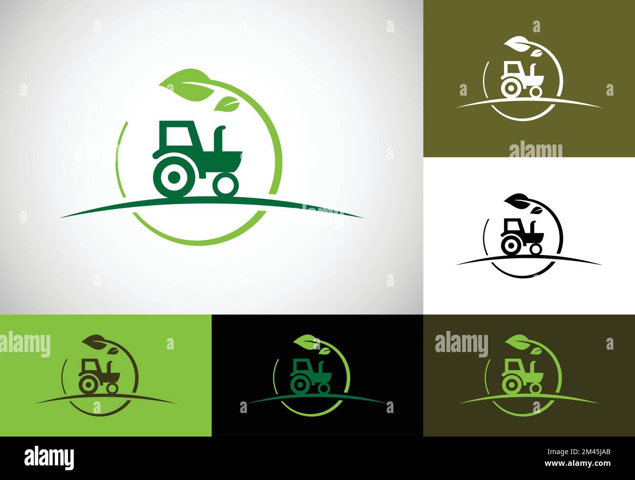 Tractor logo or farm logo template, Suitable for any business related ...