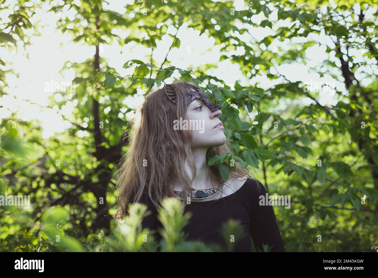 Raven mask hi-res stock photography and images - Alamy