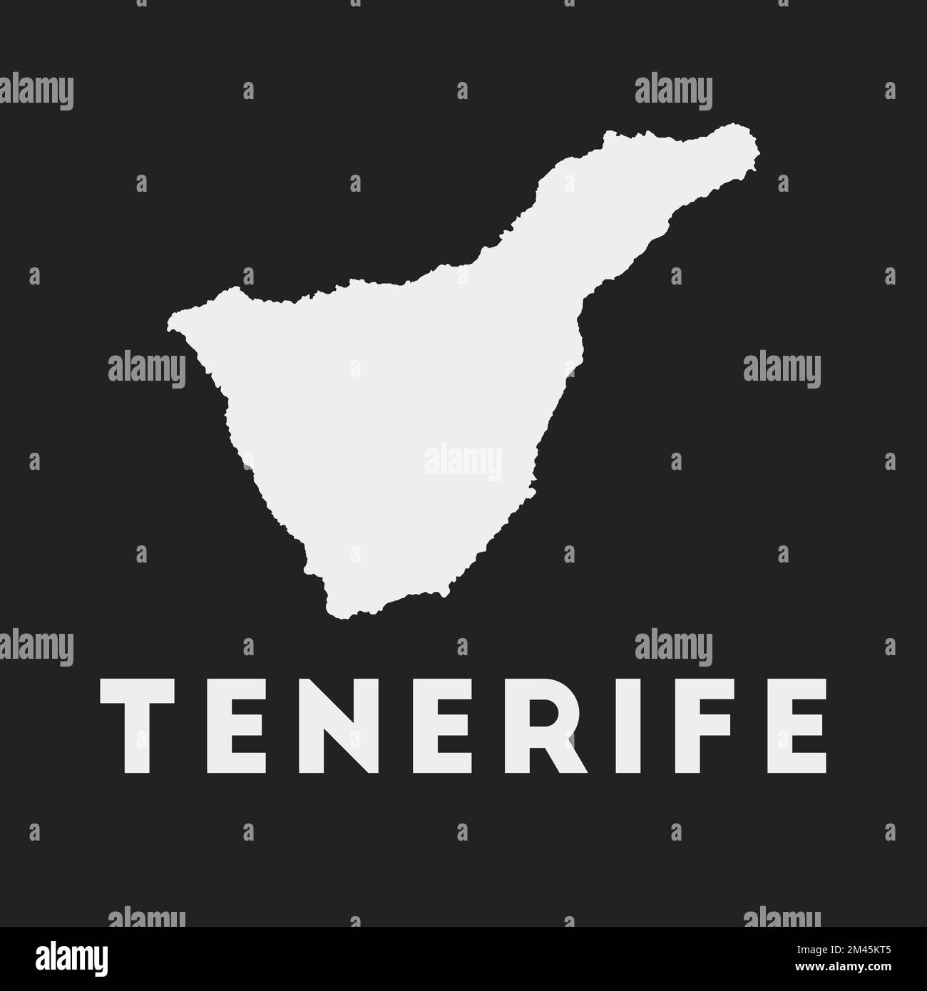 Tenerife map vector vectors hi-res stock photography and images - Alamy