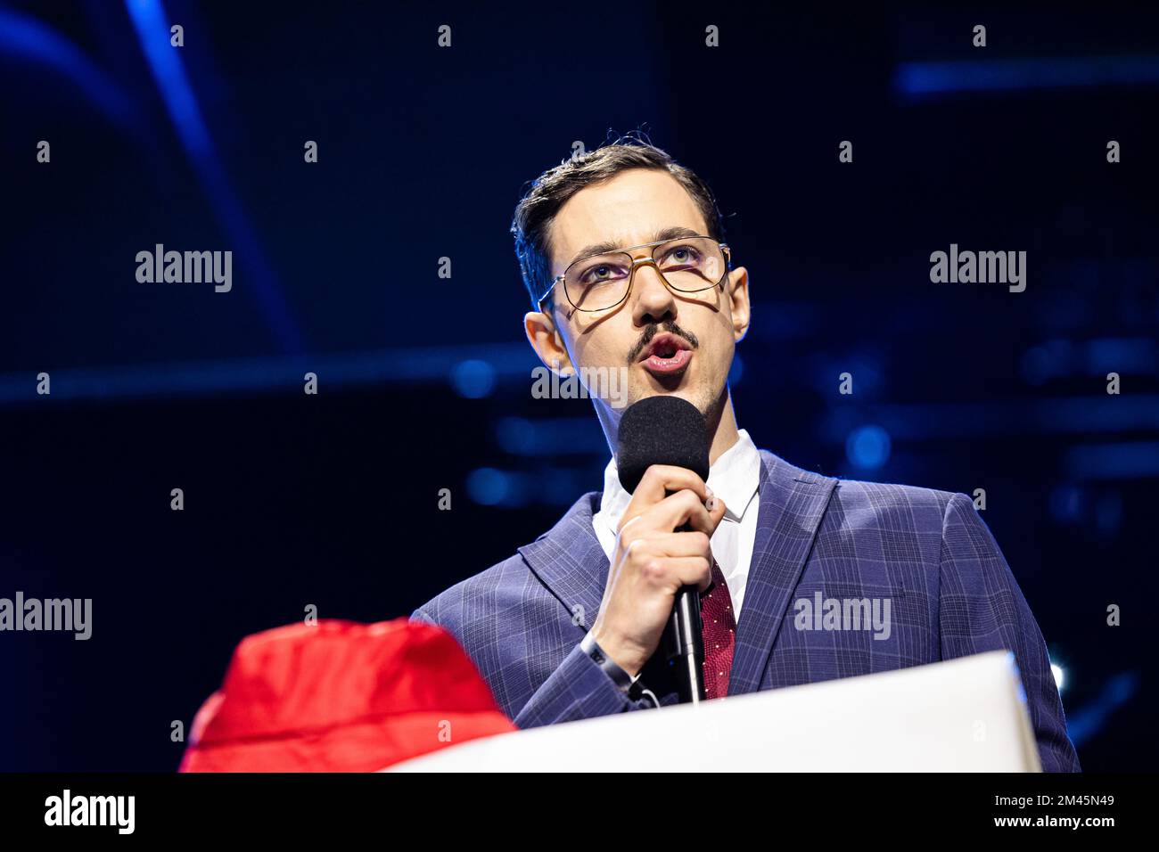 Hanover, Germany. 16th Dec, 2022. Youtuber Maximilian Knabe (stage name ...