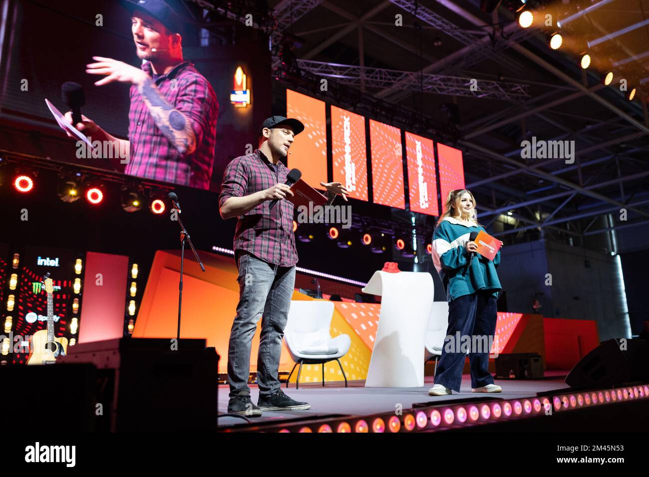 Hanover, Germany. 16th Dec, 2022. Youtuber Max Krüger (stage name ...