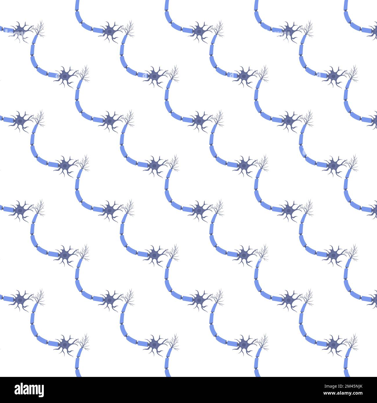 Neuron cell pattern for neurodegenerative disease awareness Stock ...