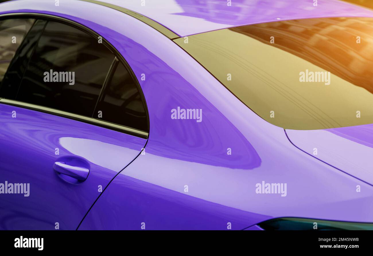 new modern car. bright automobile. luxury auto Stock Photo - Alamy