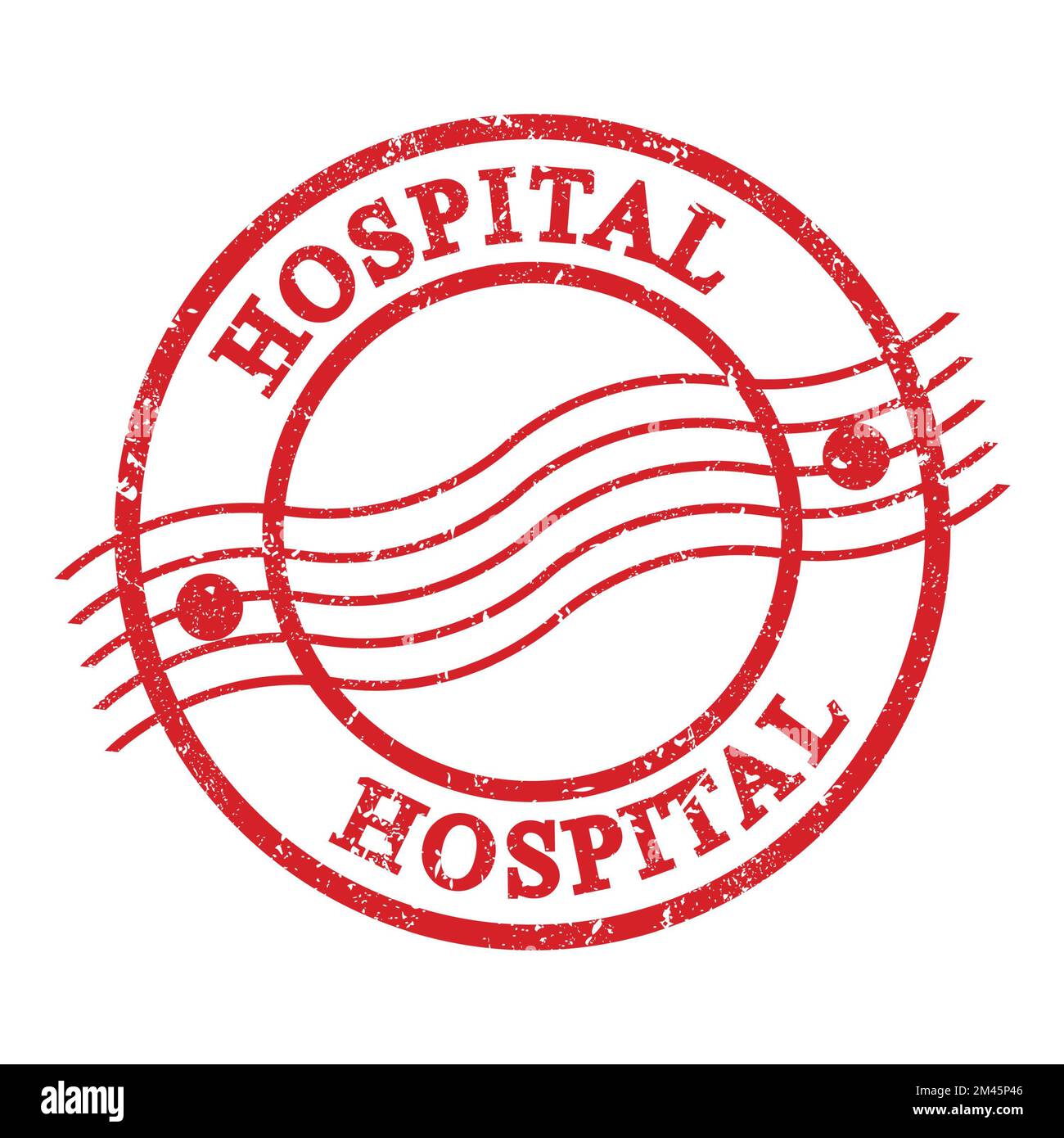 Stamp hospital Cut Out Stock Images & Pictures - Alamy