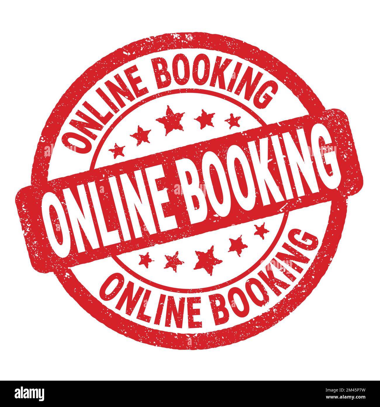Online booking stamp hi-res stock photography and images - Alamy