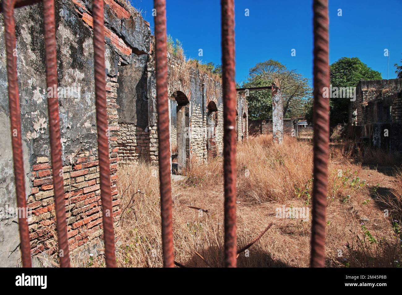 Old prison of Carabane island in Casamance river, Ziguinchor Region ...