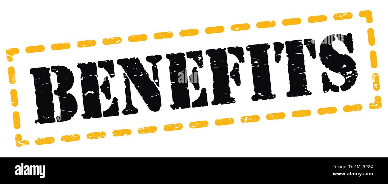 Benefits black Cut Out Stock Images & Pictures - Alamy