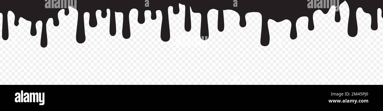 A vector of paint drops in transparent background Stock Vector Image ...