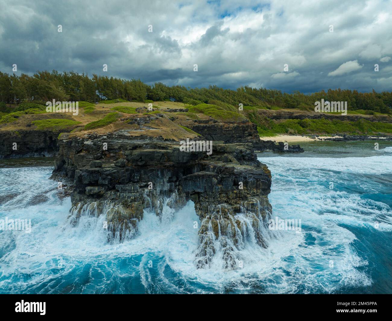 The weeping rock (frech name is La roche qui pleure) is a splendid ...