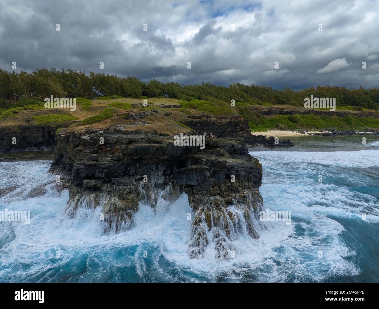 The weeping rock (frech name is La roche qui pleure) is a splendid ...