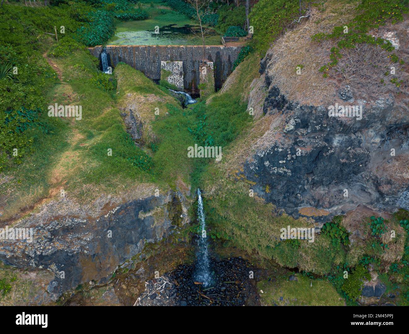 The Cascade V is the small waterfall Close to Souillac town and Gris ...