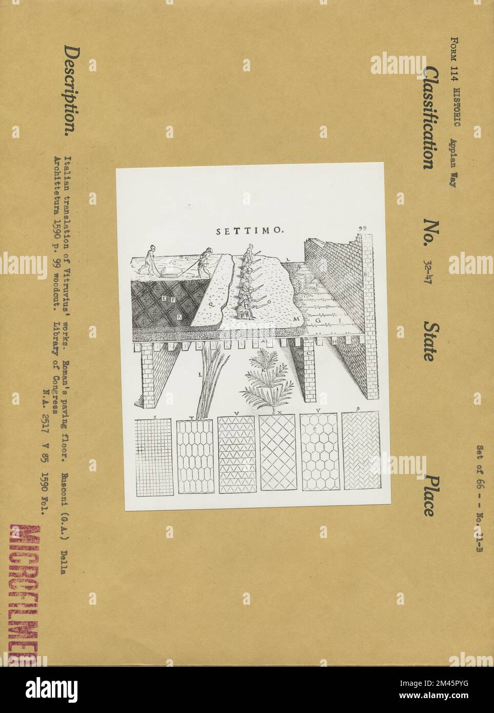 Romans Paving Floor. Original caption: Romans paving floor. Italian ...