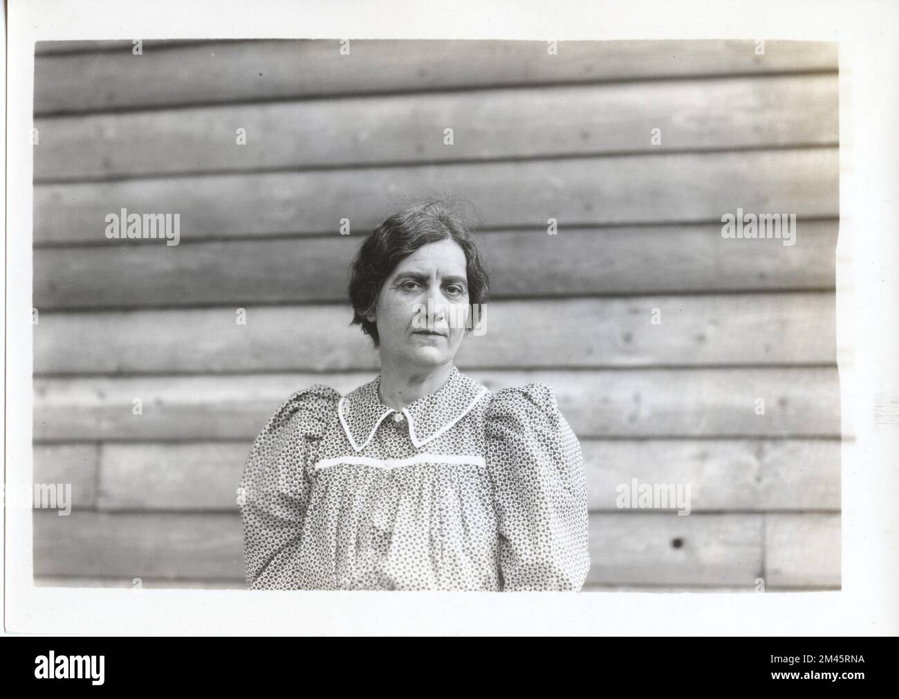 Mrs. Theodore (Augusta) Smith During Filming of "Travelers Toll ...