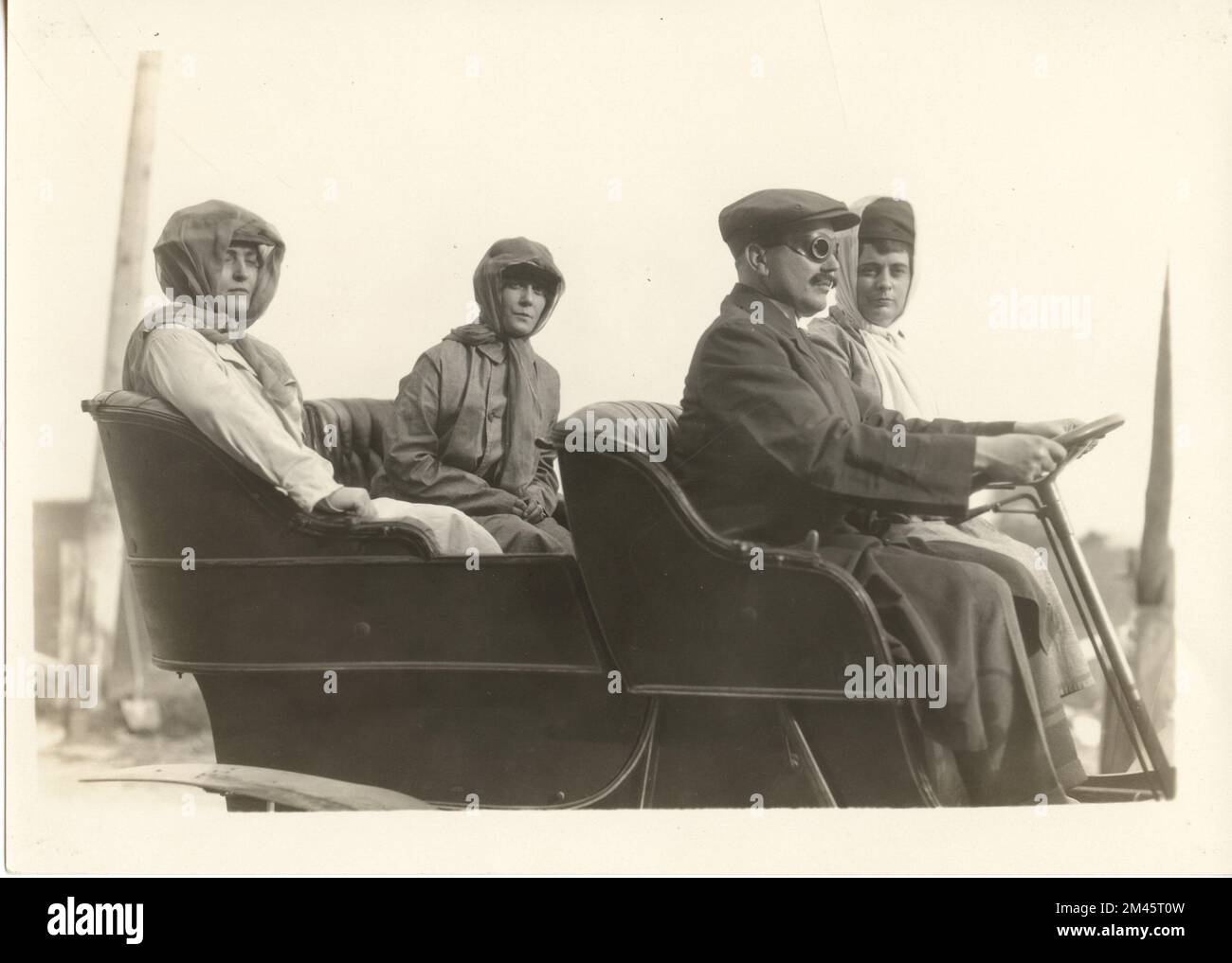 Ed Kelly During Filming of "Travelers Toll". Original caption: Ed Kelly ...