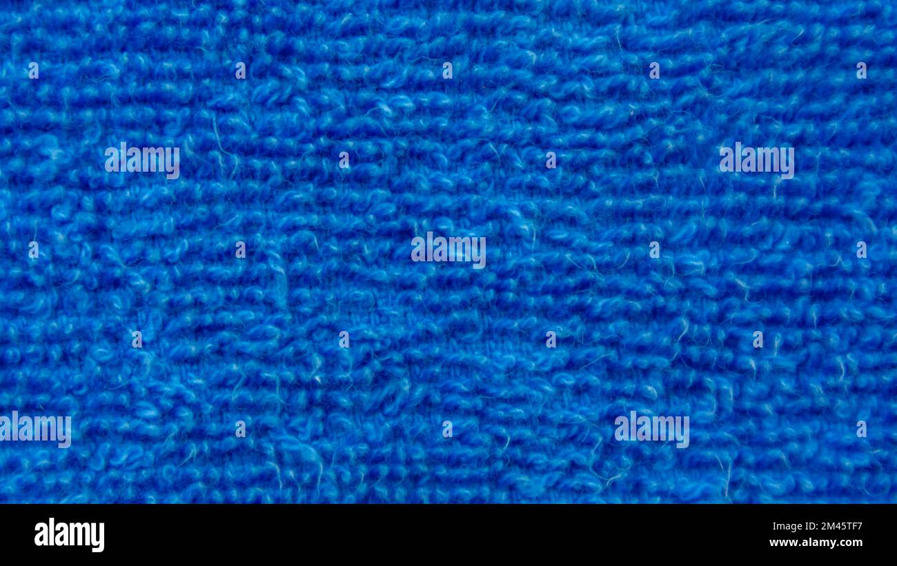 blue towel texture as background Stock Photo - Alamy