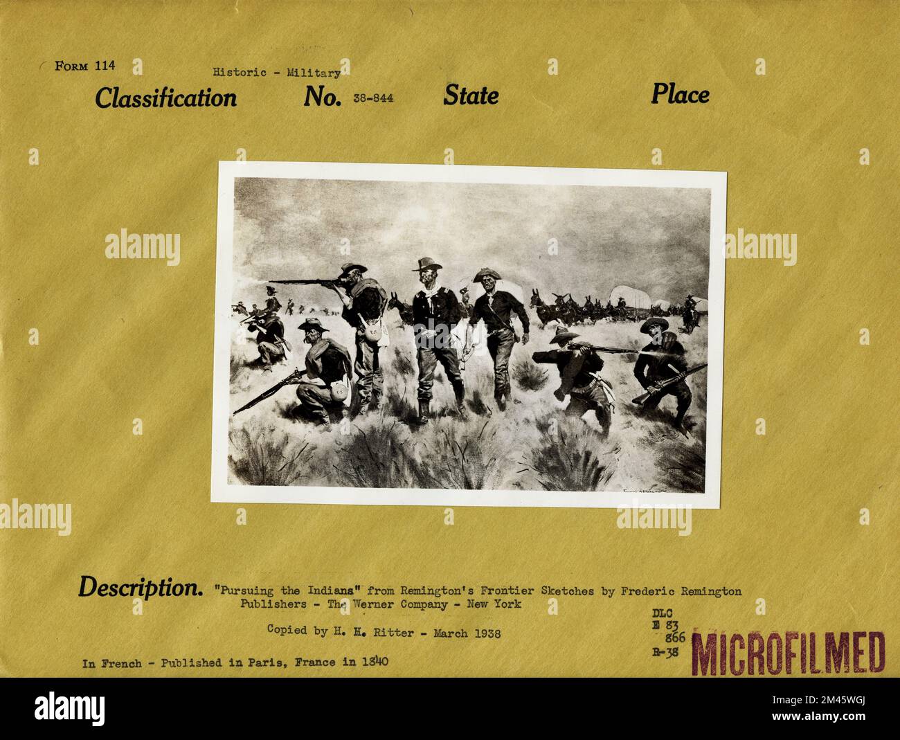 Pursuing the Indiana. Original caption: "Pursuing the Indiana" from ...