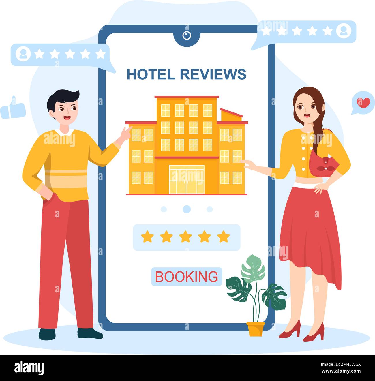 Hotel Review with Rating Service, User Satisfaction to Rated Customer ...