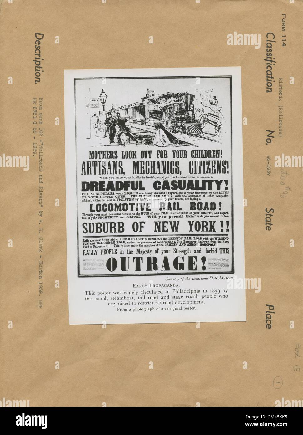 Mothers Look Out for Your Children!. Original caption: "MOTHERS LOOK ...