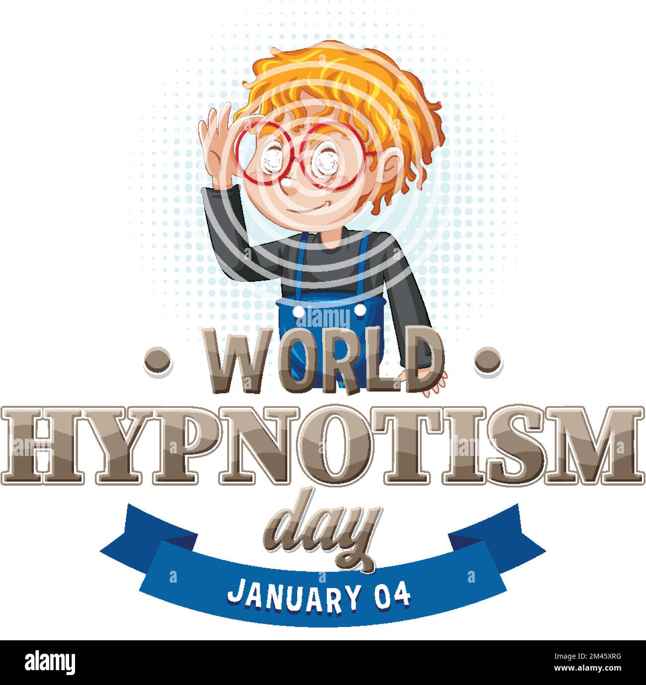 World hypnotism day banner design illustration Stock Vector Image & Art ...