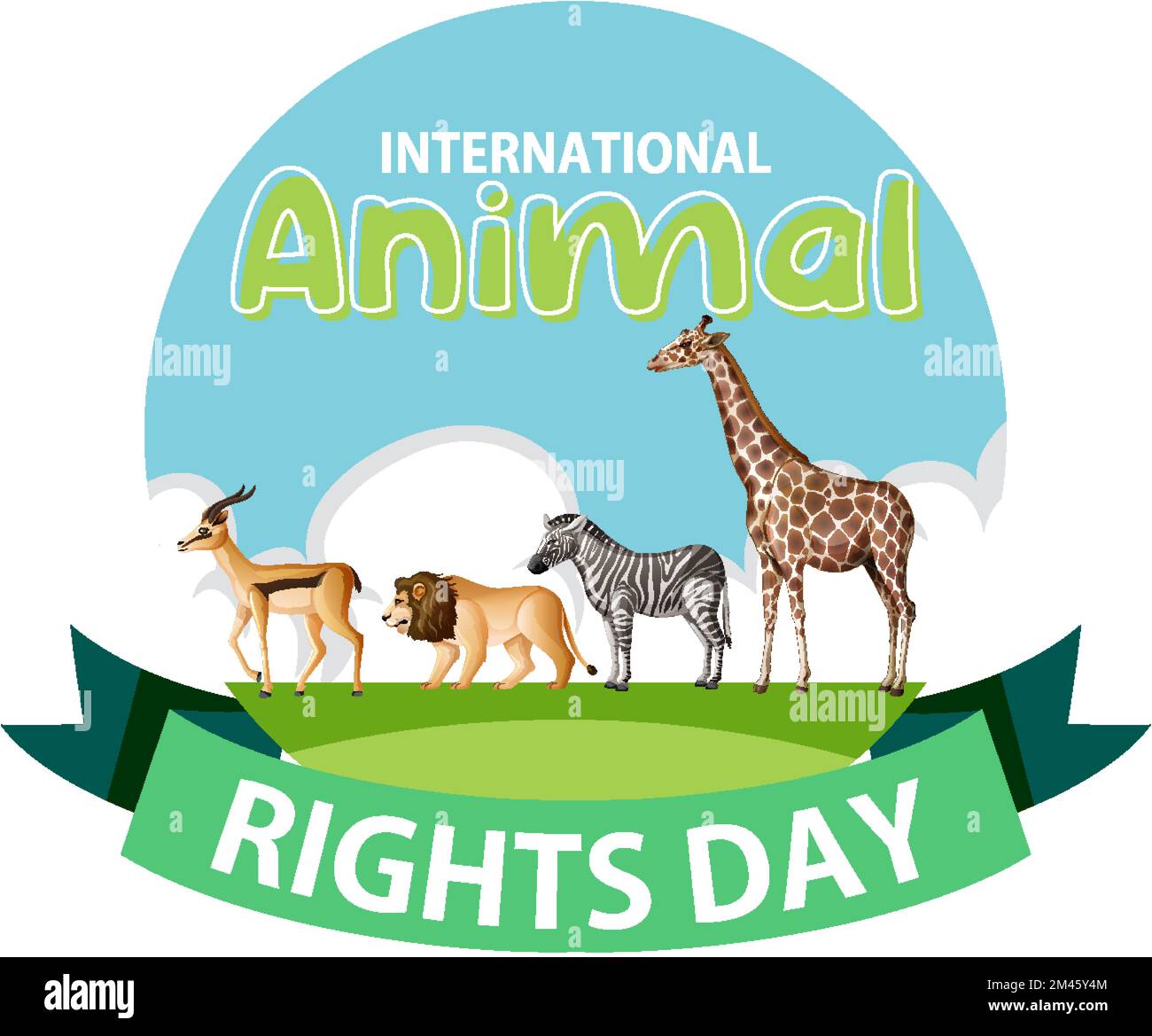 International Animal Rights Day Banner illustration Stock Vector Image ...