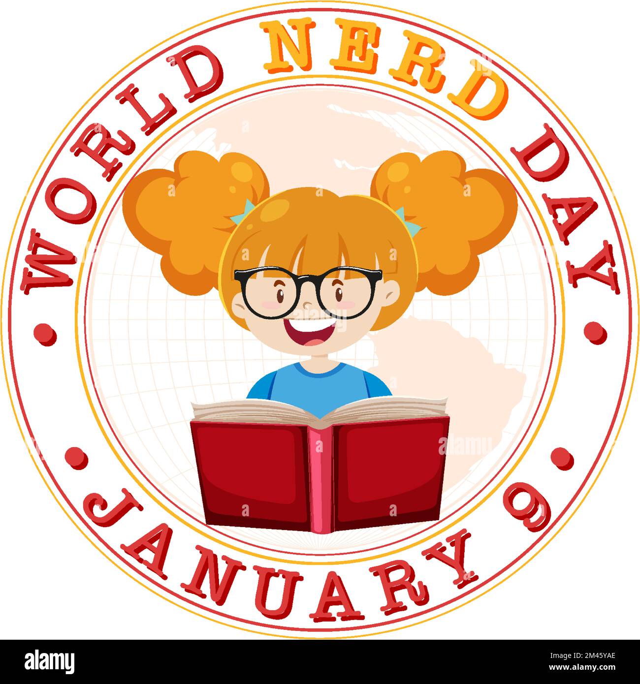 World Nerd Day banner design illustration Stock Vector Image & Art - Alamy