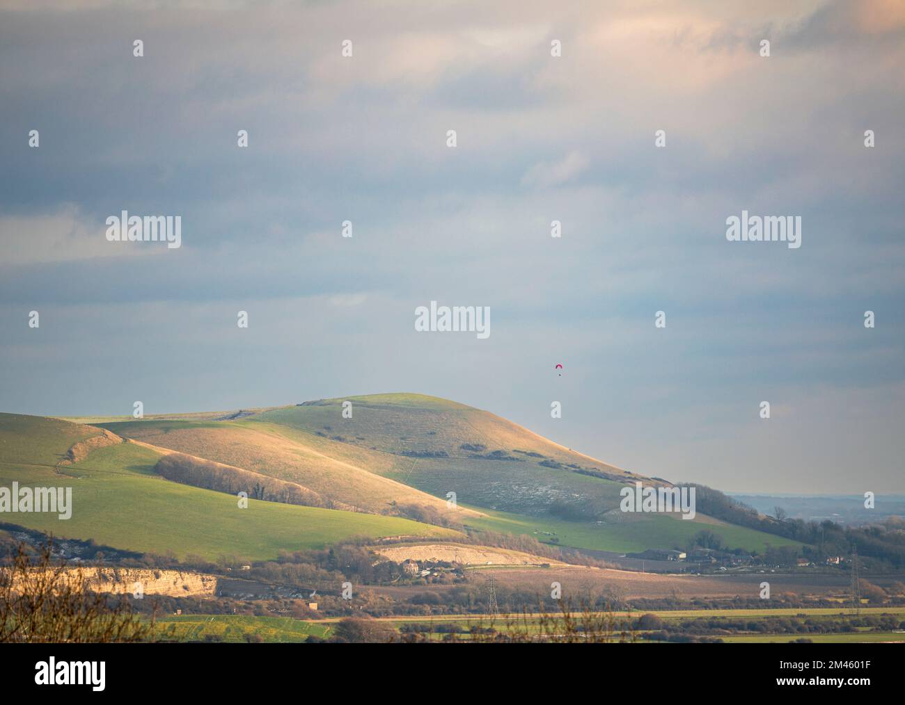 Mount caburn winter hi-res stock photography and images - Alamy