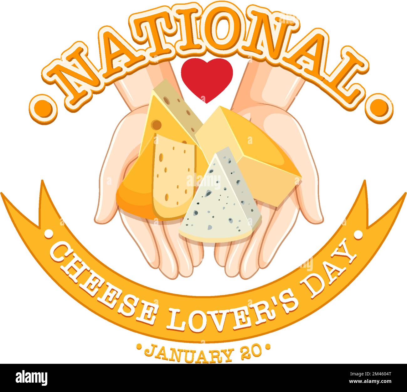 Cheese lovers day Stock Vector Images - Alamy