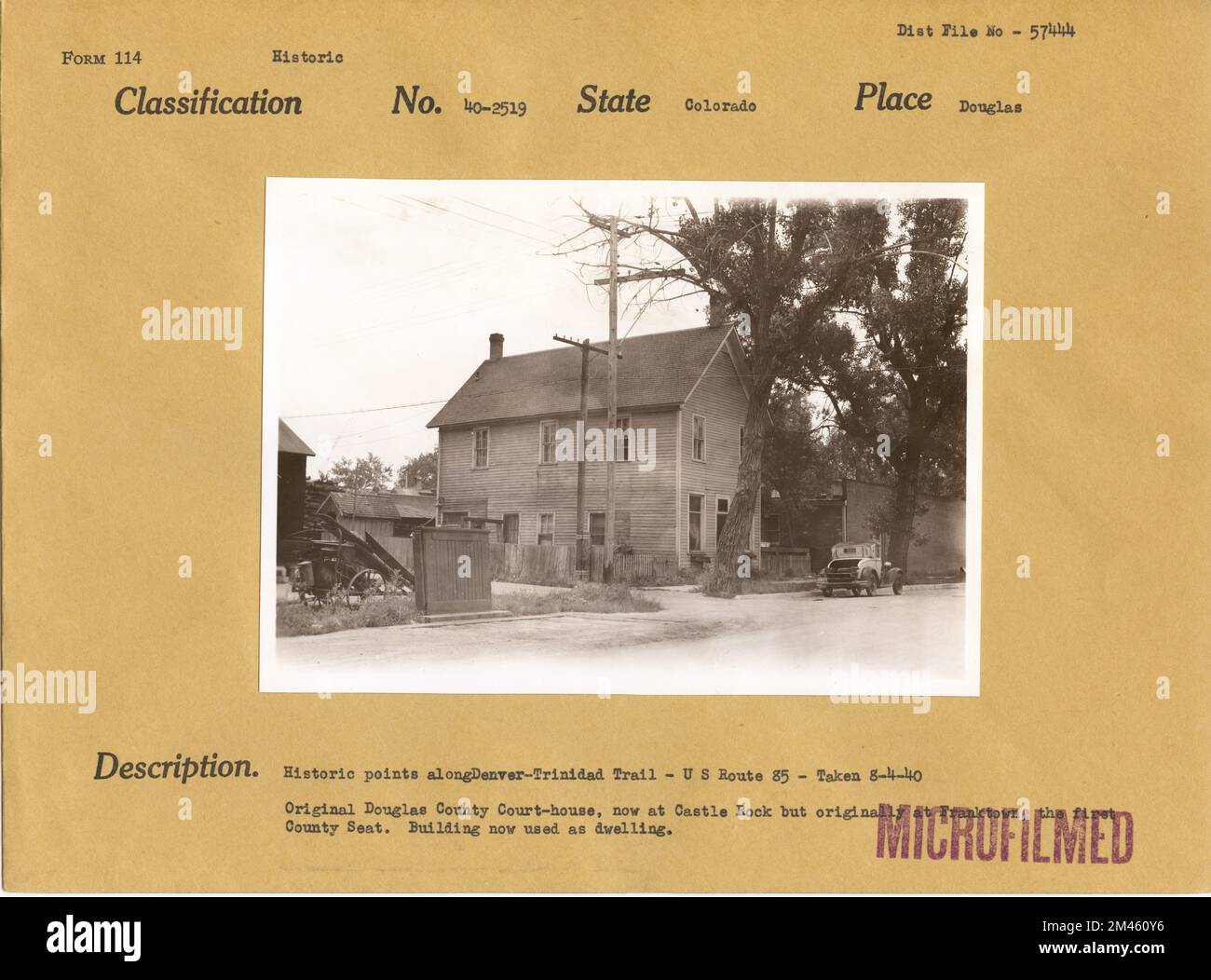 Colorado county courthouses hi-res stock photography and images - Alamy