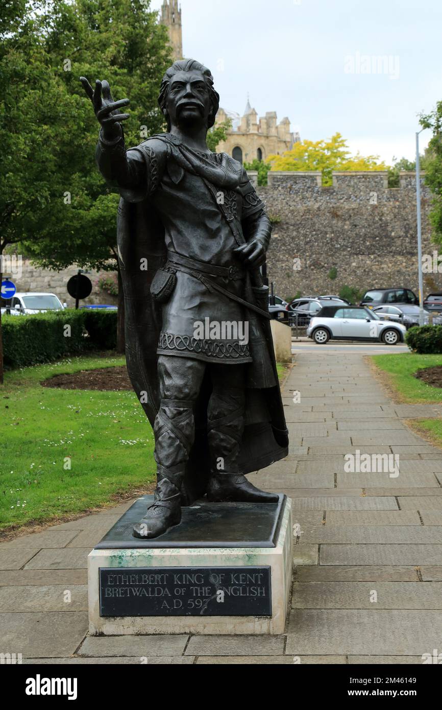 King Ethelberga in Lady Wootton's Green, Canterbury, Kent, England ...