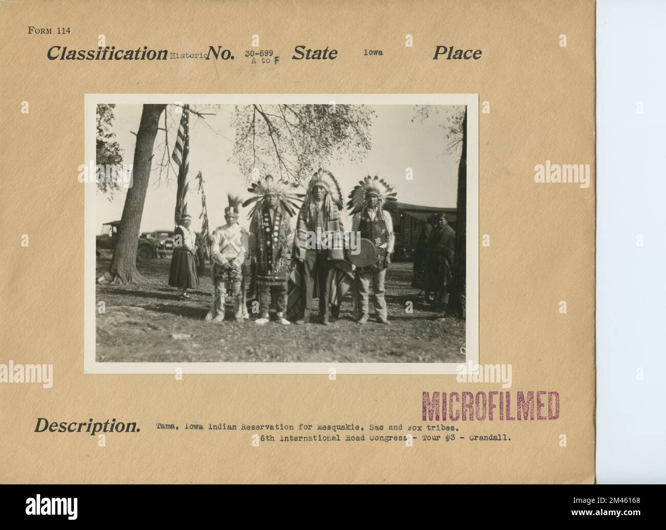 Tama, Iowa, Indian Reservation For Mesquakie, Sac and Fox Tribes ...