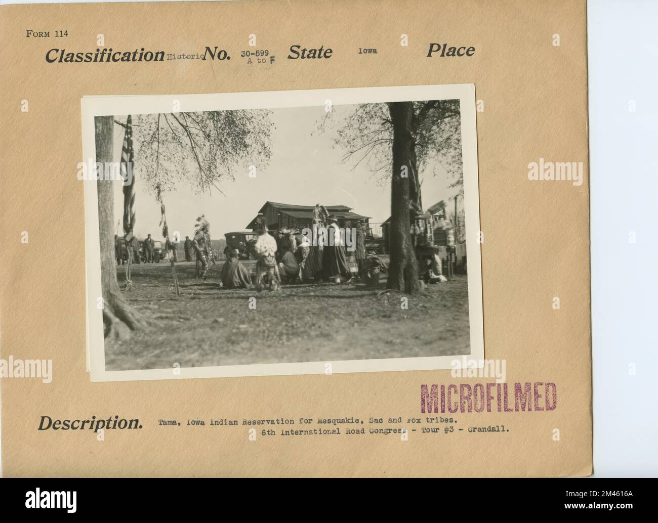 Tama, Iowa, Indian Reservation For Mesquakie, Sac and Fox Tribes ...