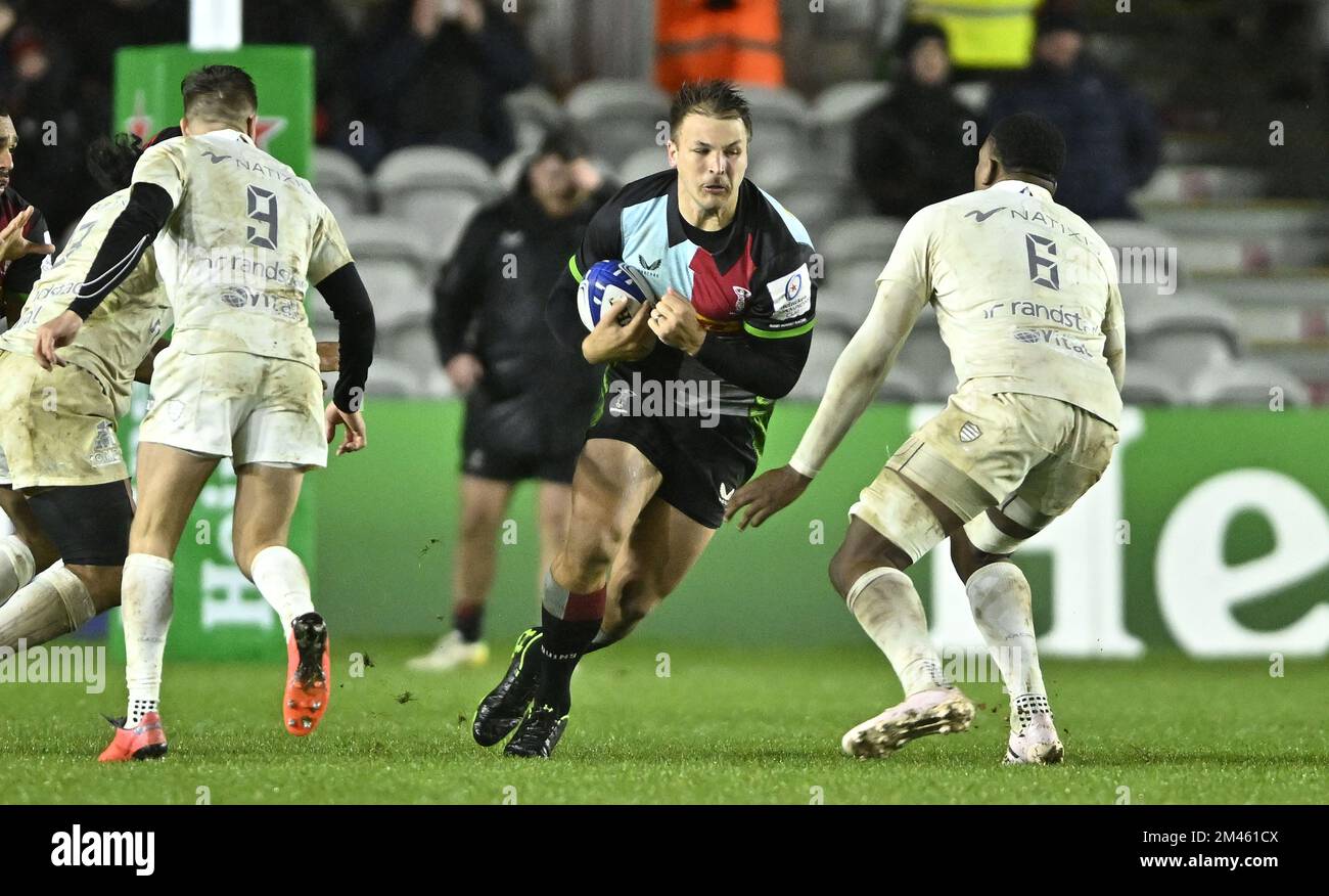 Twickenham, United Kingdom. 18th Dec, 2022. European Champions Cup ...