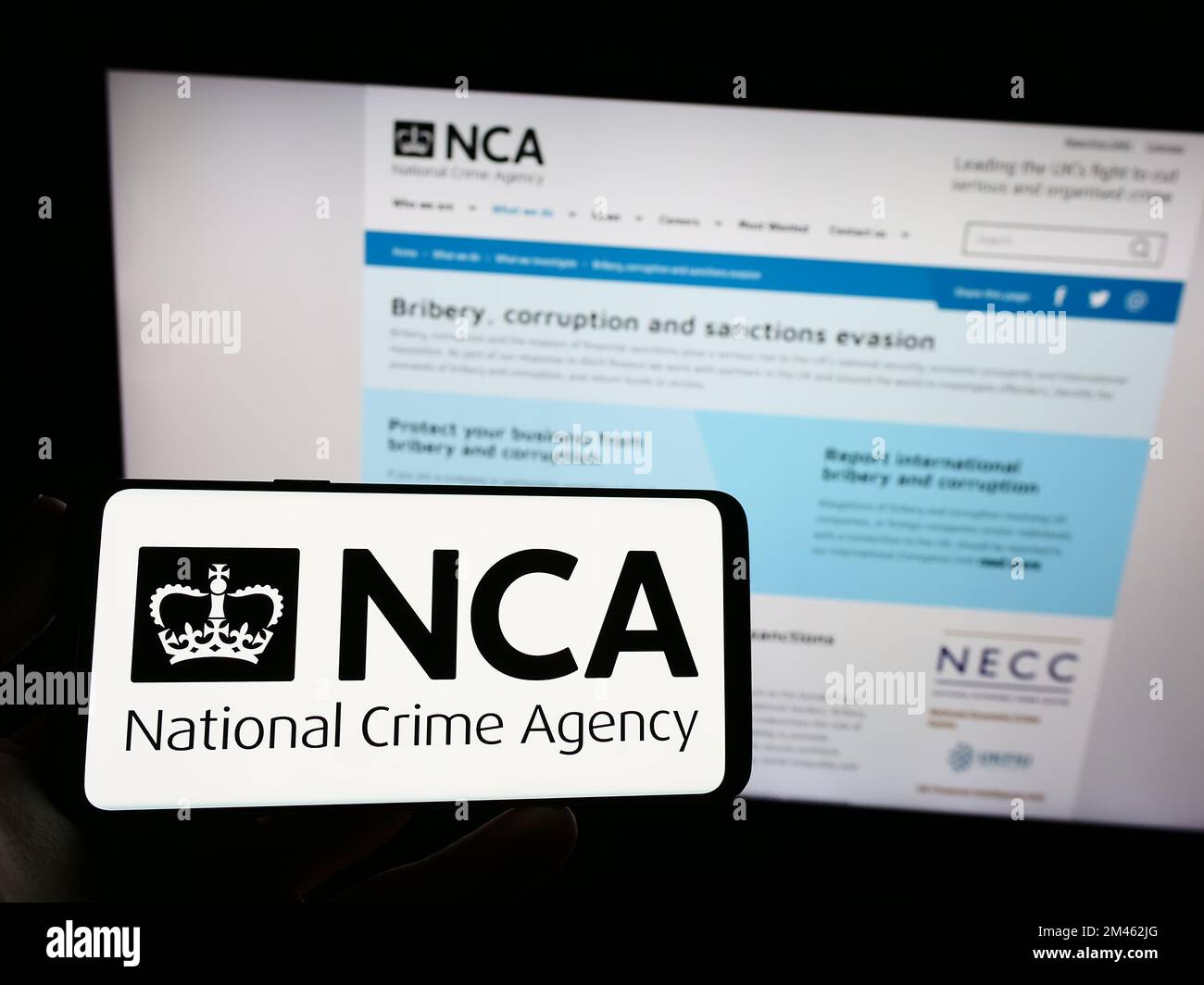 National crime agency (nca) logo hi-res stock photography and images ...