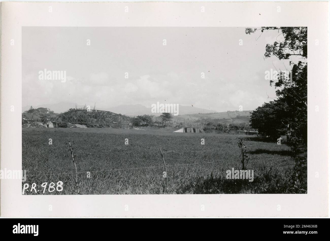 Loiza River Bridge. Original caption: Loiza River Bridge from K 11.8 F ...