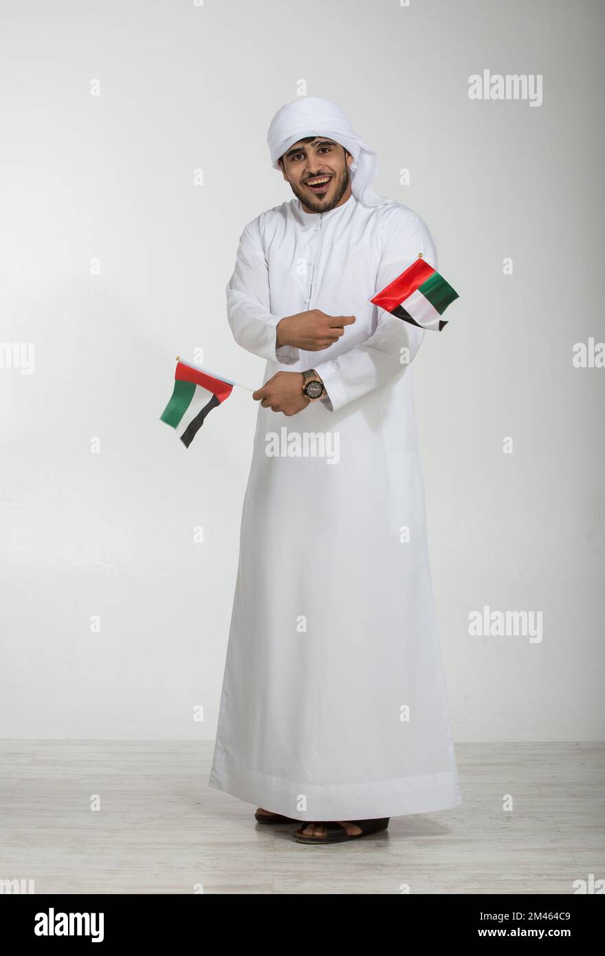 Emarati flag hi-res stock photography and images - Alamy