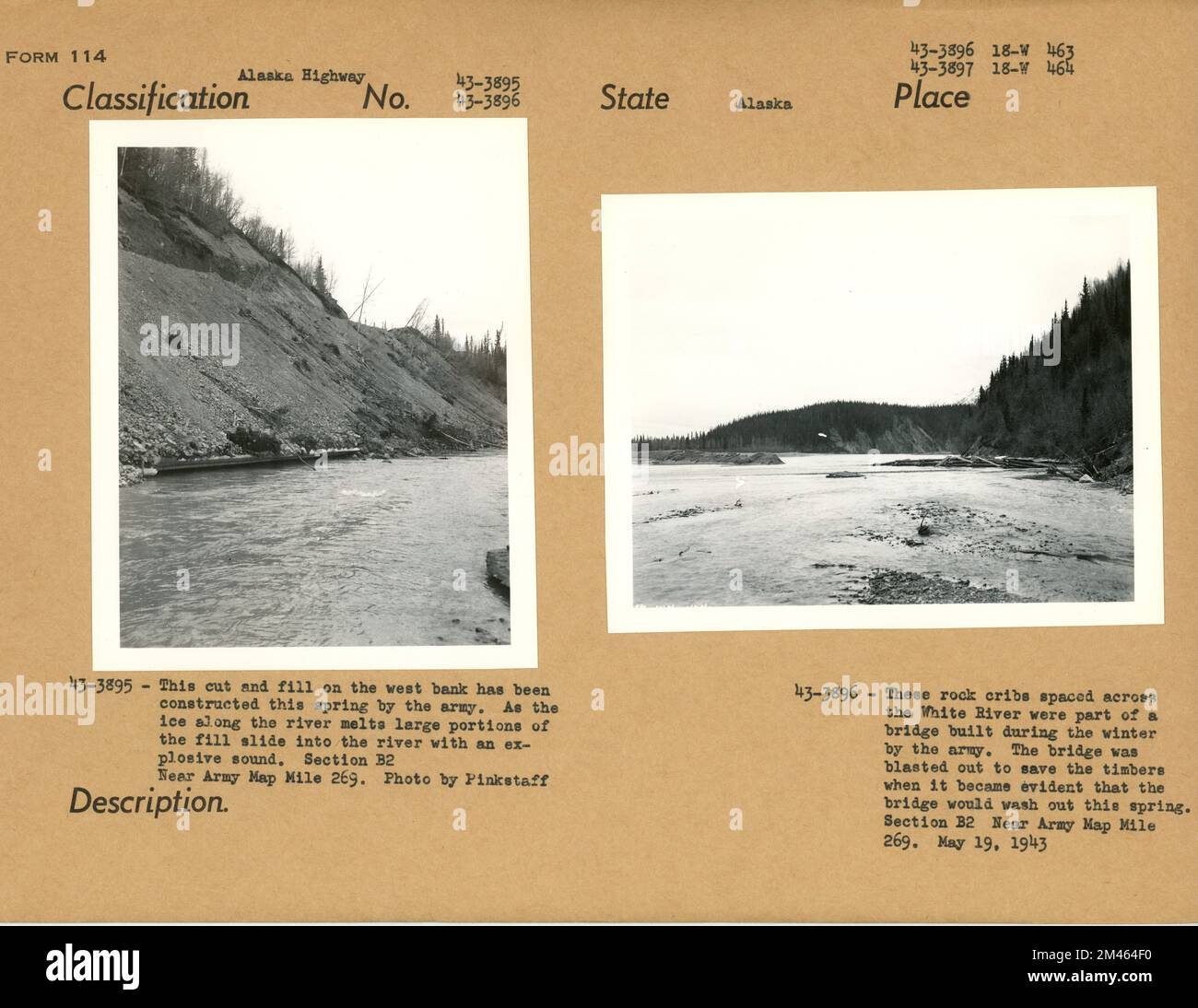 Cut and fill on the west bank has been constructed this spring by the ...