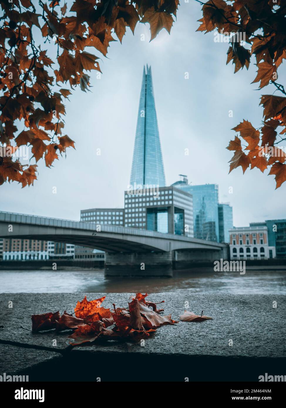 An aerial view of The Shard tower in London Stock Photo - Alamy